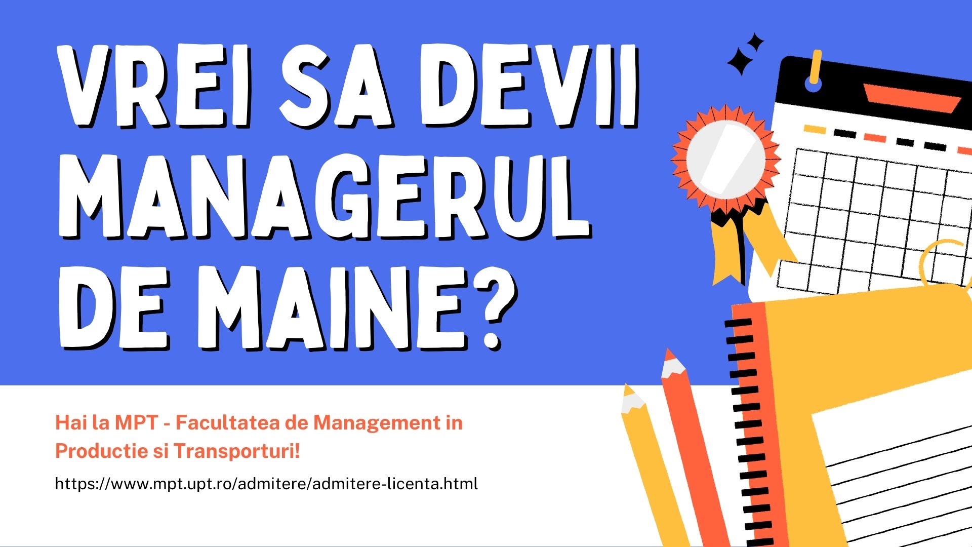 Admitere licențǎ 2025 - Facultatea de Management în Producție și ...